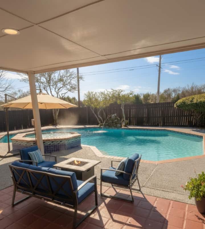 Beautiful 4br/2b Home With Pool Near At&t Stadium - DeSoto, TX