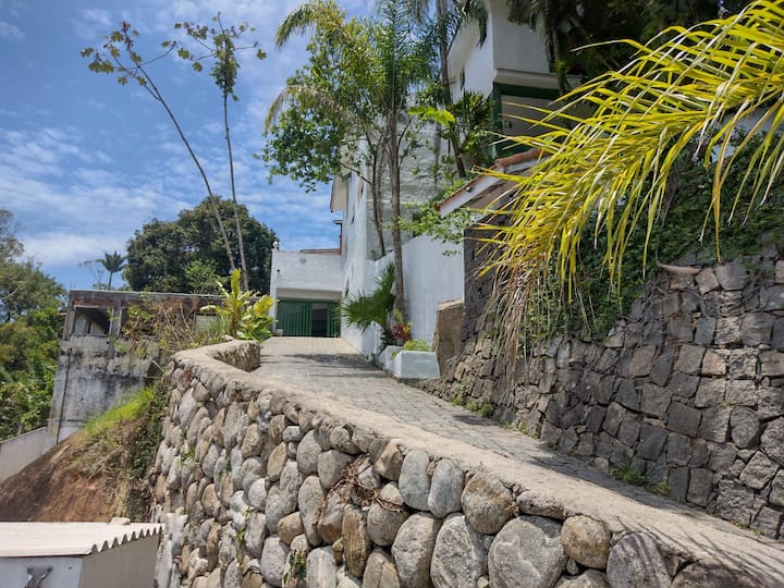 Casa Aconchegante De Praia Com Cheiro De Floresta - Ubatuba