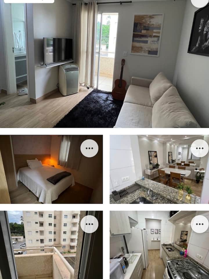 Apto Moderno, Completo E Bem Localizado C/ Varanda - Piracicaba