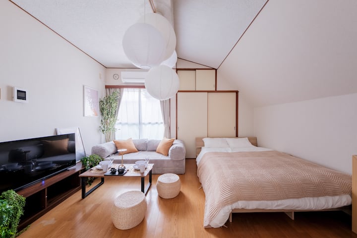 新宿30分以内/渋谷35分/成田・羽田空港のアクセス良/富士山/wi-fi有/4名/京王アリーナ - Tama