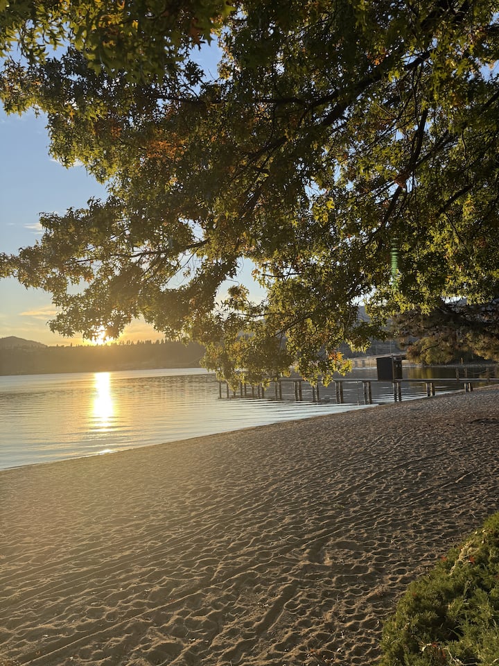 Beachfront! 5 Minute Walk To Downtown Kelowna - Kelowna