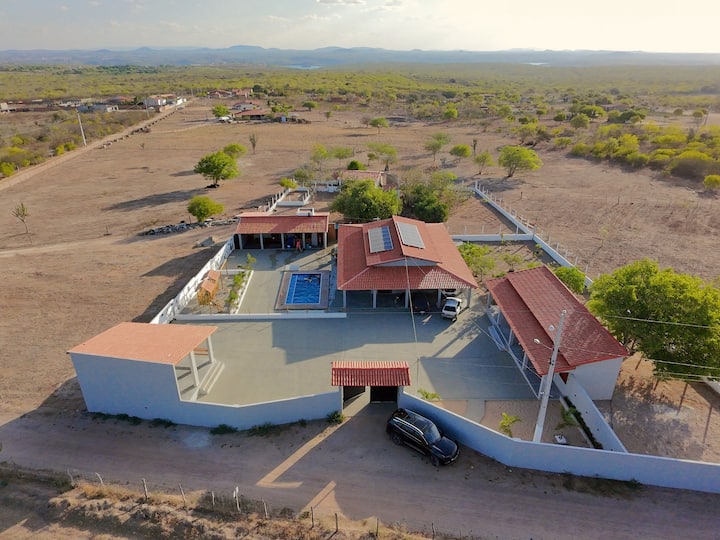 Casa Temporada - Chácara São Miguel - Piranhas