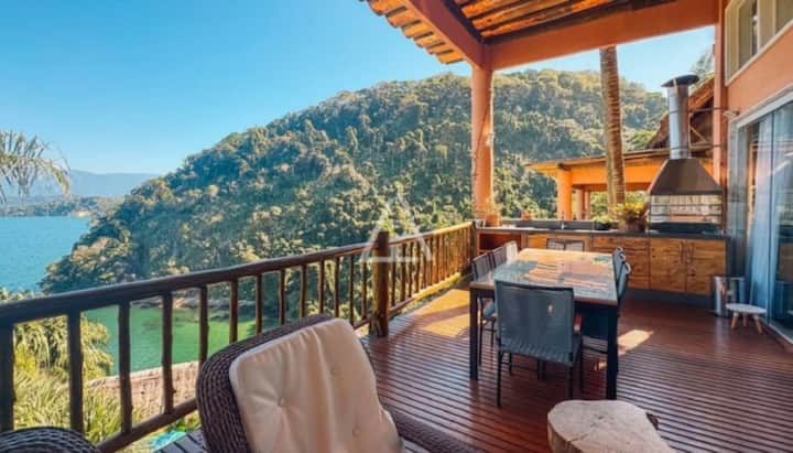 Paraiso Em Angra  Casa Na Praia Com Vista Incrível - Angra dos Reis