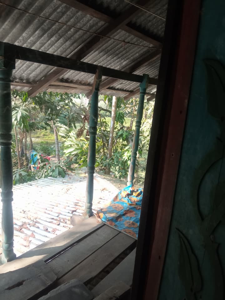 Authentic Village Stay Two-story Tin & Wooden Home - Bangladesh