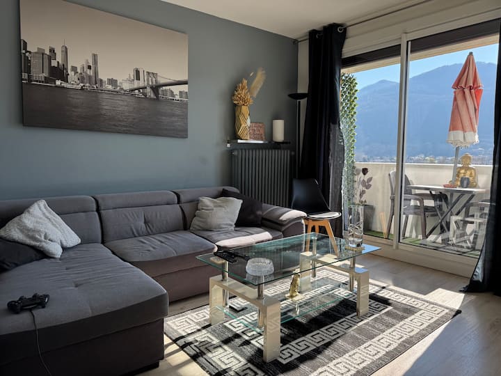 Dernier éTage Panoramique - Vue Montagnes - 6 Pers - Grenoble