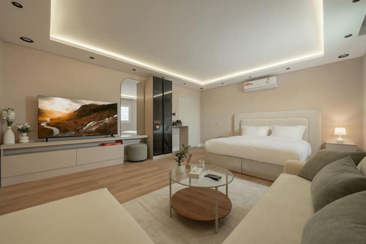 استوديو فندقي حديث | الدائري الشمالي | دخول ذاتي - Riyad