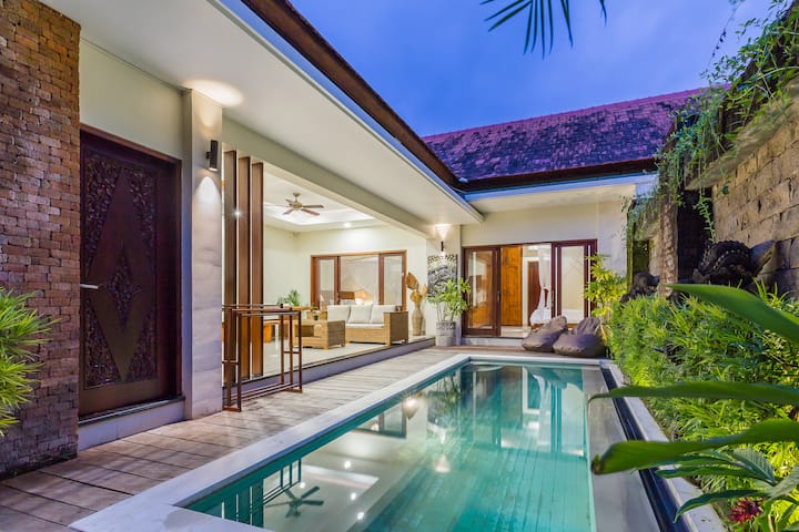 ! 2br Villa Canggu Near Finns &Atlas Beach Club - Canggu