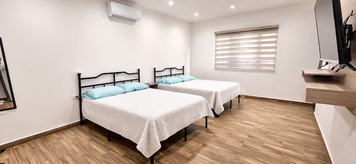Casa Cómoda Para 6 Con Clima Y Wifi Cerca De Uanl - Monterrey