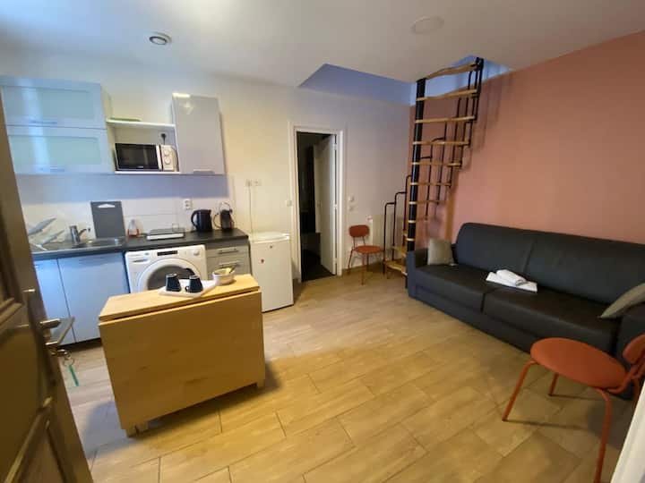 Appt Tout ÉQuipé & Lave-linge -4 Min Métro / Paris - Gentilly