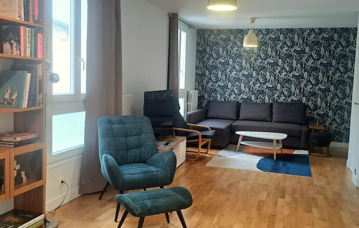 Appartment 90m² Paris Stade De France - 150m Metro - Saint-Denis, France