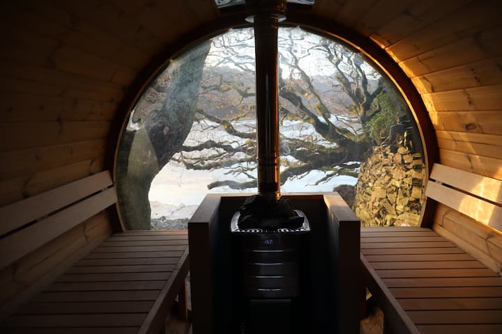 Salt Marsh Cabin - Hot Tub-sauna - Barmouth