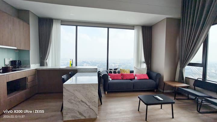 Rama9-两卧复式房956/中国房东/屋顶泳池/近火车夜市/近tonglor/近rca - Bangkok
