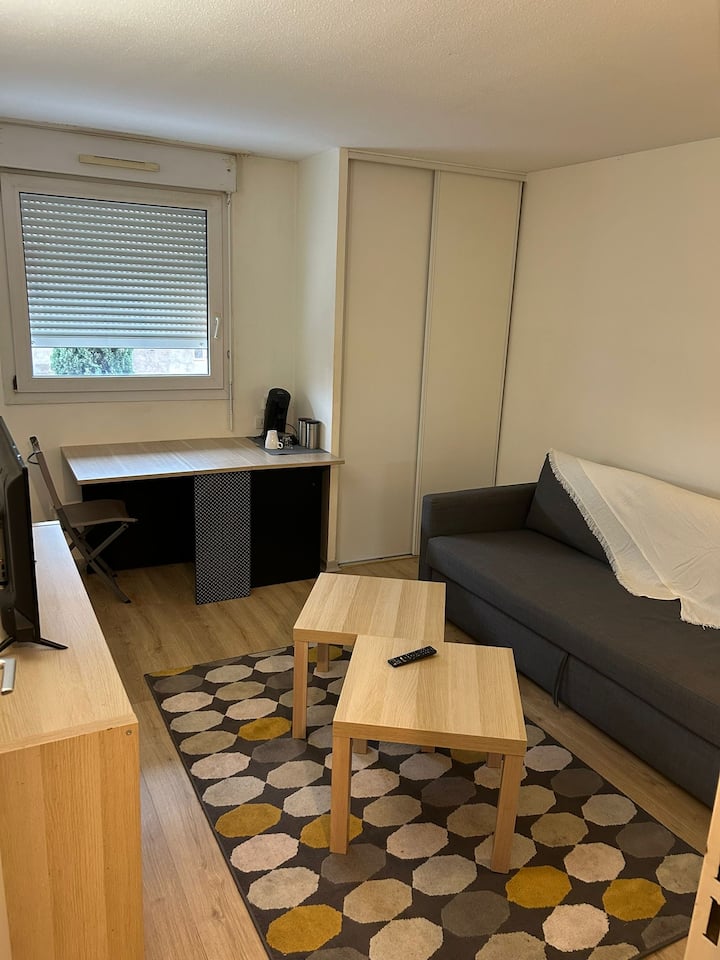 Studio Tout Confort Proche Lyon Centre - Villeurbanne