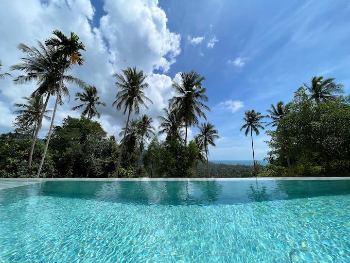 Altura Villa – Piscine & Vue Panoramique - 팡안 섬