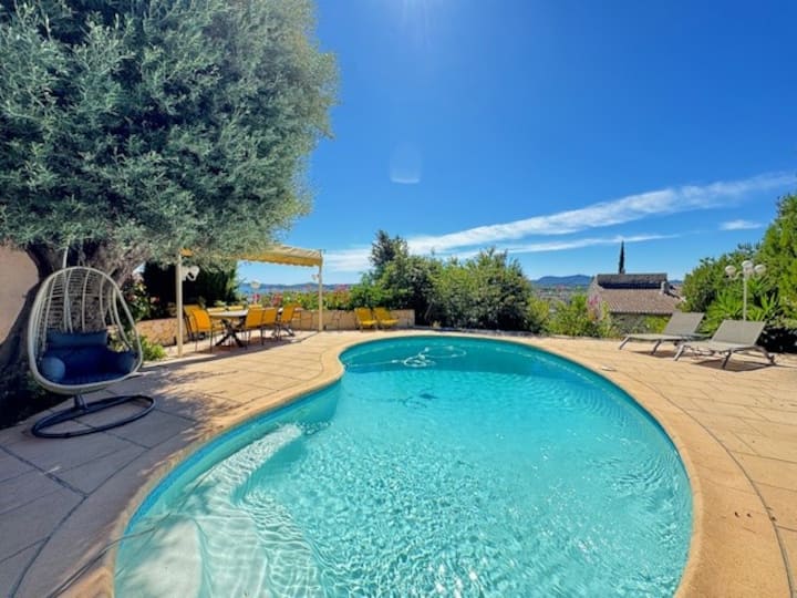 Belle Maison Familiale Avec Piscine Et Vue Mer - Saint-Mandrier-sur-Mer