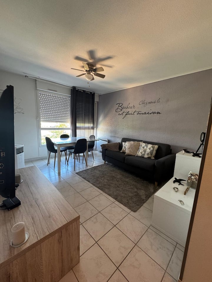 Joli T2 Cabine Avec Piscine - Agde