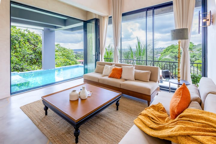 Ultra Luxe/infinity Pool/valley View/near Assagaon - Goa