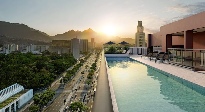 Estúdio Moderno A 15 Min Da Praia De Copacabana! - Rio de Janeiro