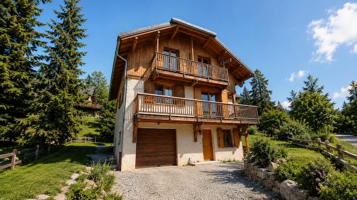 Chalet Vue Panoramique 10 Pers - 1 Min Des Pistes - Embrun