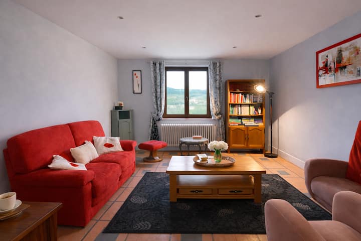 Maison Des Bruyères (Parking - Extérieur - 6pers) - Cluny