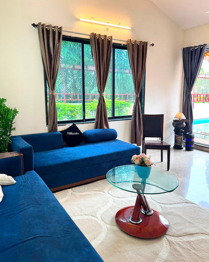 Zio Vesper | Bali Themed 2bhk Villa | Pool | Bbq - Neral