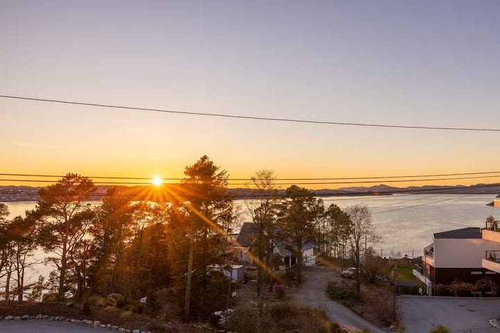 Leilighet Med Sjøutsikt Og Gratis Parkering - Bergen