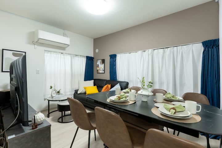 【貸切戸建最大7名】志茂駅・赤羽駅/渋谷・新宿・池袋まで直通/トイレ2/ダブルベッド４台/ 72㎡ - 大宮區