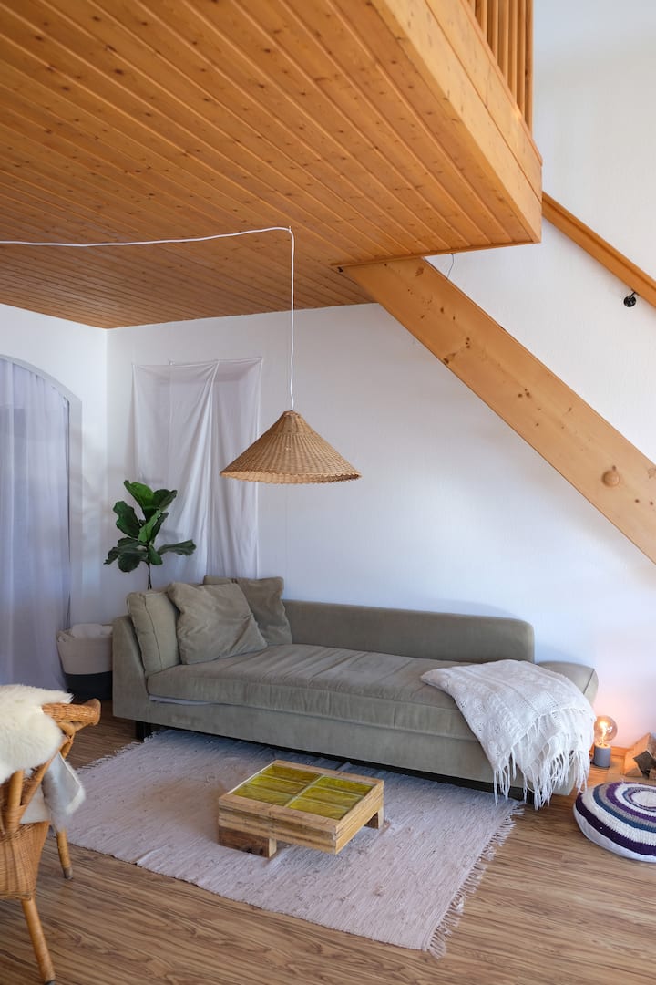 Moderne, Helle Maisonettewohnung Mit Südbalkon - Weiler-Simmerberg
