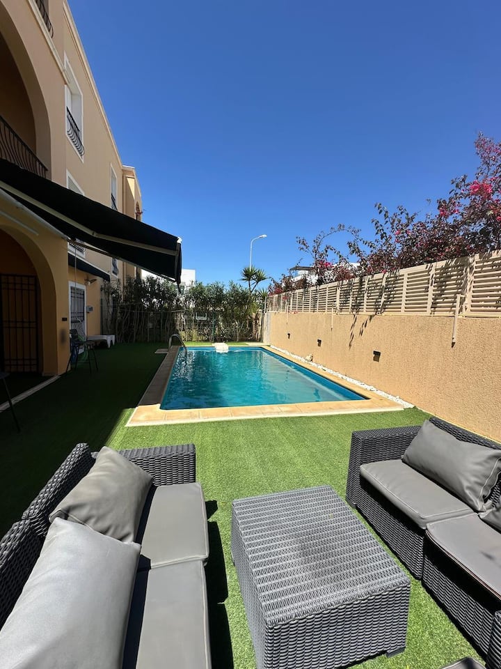 Superbe Appart Avec Piscine à Hammamet - Hammamet