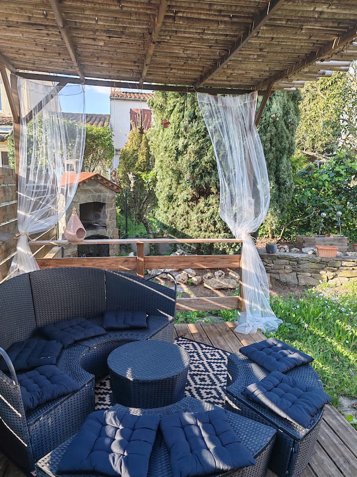 Maison Avec Jardin Pleine De Charme Clim&spa - Carcassonne