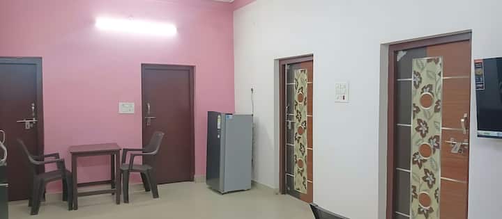 Railway Station-2km 
Airport-9km
R.k. Beach-3km - Visakhapatnam