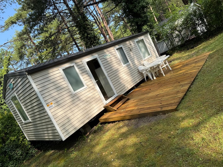 Camping La Dune Blanche Mobile -Home 6 Personnes - Étaples