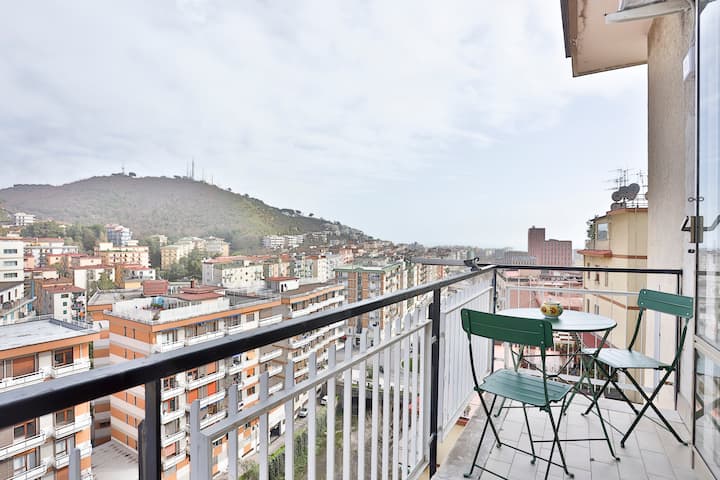 Guesthost - Salerno Irno Bright Apartment - Salerno