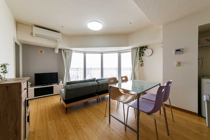 New Open【32階眺望】中島公園・すすきの徒歩圏*駅近*最大5名*wi-fi - Sapporo