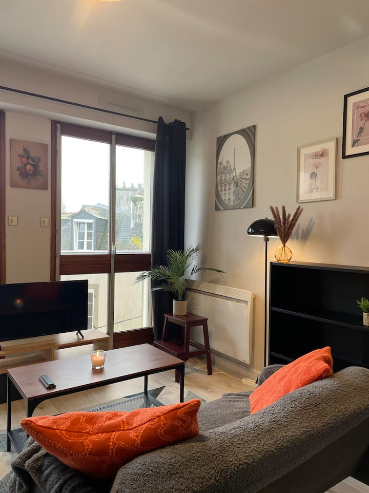 Le Cocon Cornouaillais, Hyper Centre Parking Privé - 坎佩爾