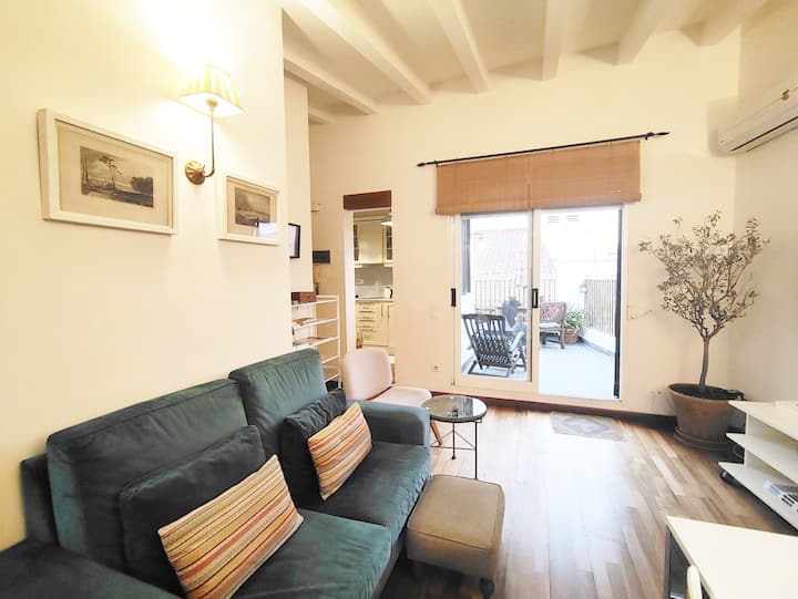Sunny Penthouse - Private Terrace. Historic Center - Paterna