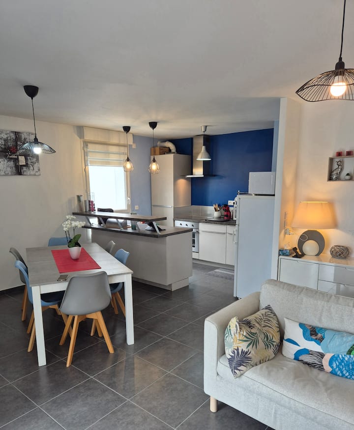 T3 Moderne Avec Balcon & Garage – Proche Grenoble - Meylan