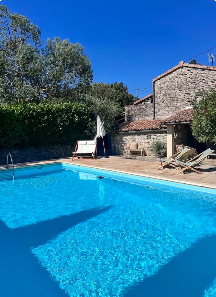 Mas Ardéchois Avec Piscine Près Des Vans - Les Vans