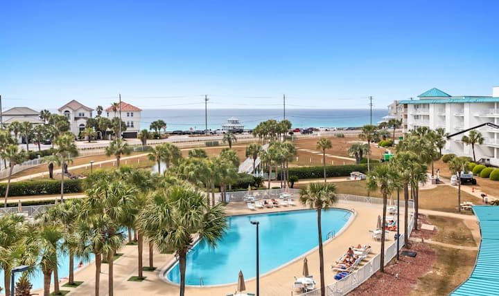 1br Oceanview 4th-floor | Balcony | Pool - Miramar Beach, FL