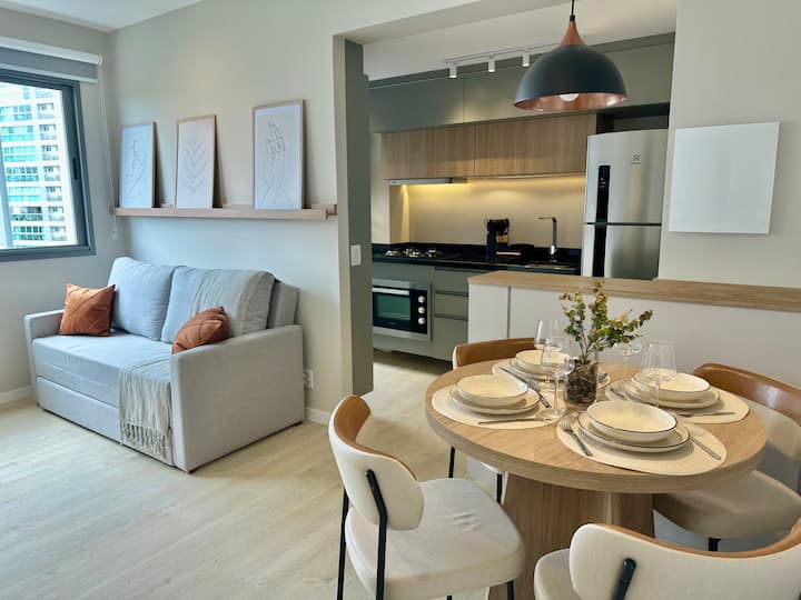 Mood | Apto 1d Elegancia Em Infra Completa - ブラジル