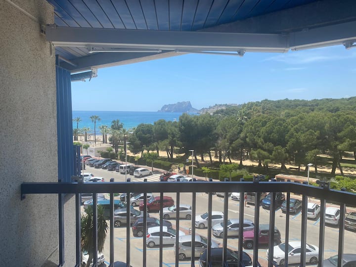 Encantador Piso A Pie De Playa. - Moraira