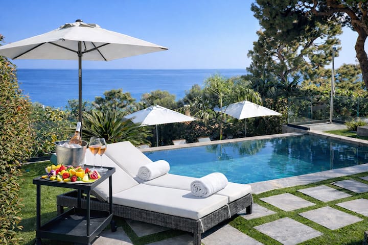 Villa Les Agaves - Vue Mer Panoramique - Eze Beach - Villefranche-sur-Mer