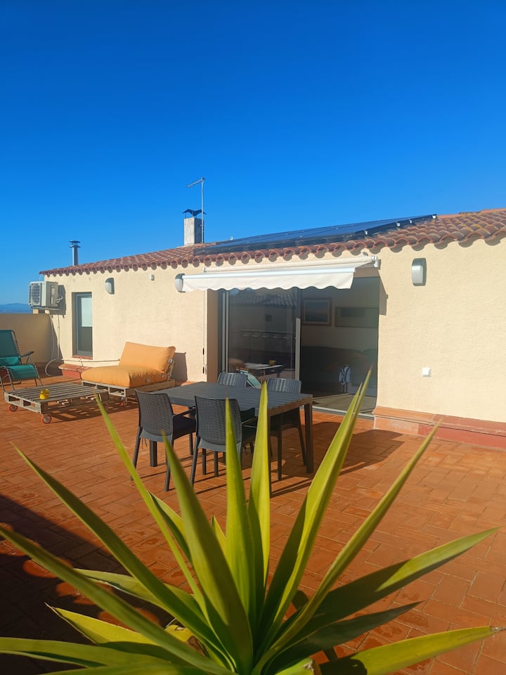 Attique: Vues Mer Et Montagne. Terrasse Géante - Llançà