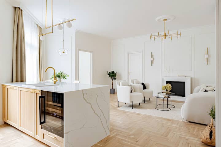 Luxe 2br Home By Dohany Synagogue-lovely View - Hongrie