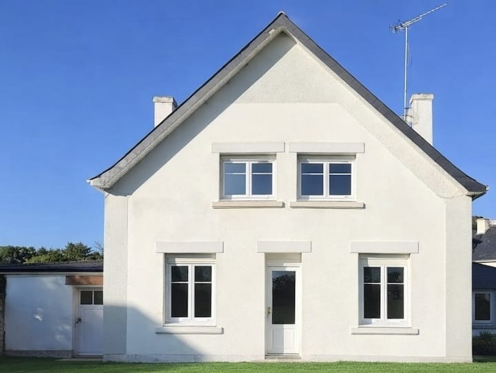 Maison Familiale Centre Ville à 5 Min De L’océan - Beg Meil