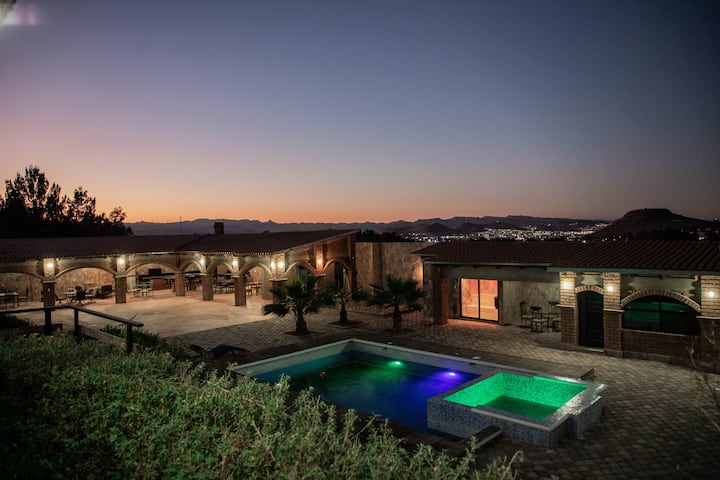 Cabaña Con Alberca, Juegos, Asador, Gym Y Sauna - Chihuahua