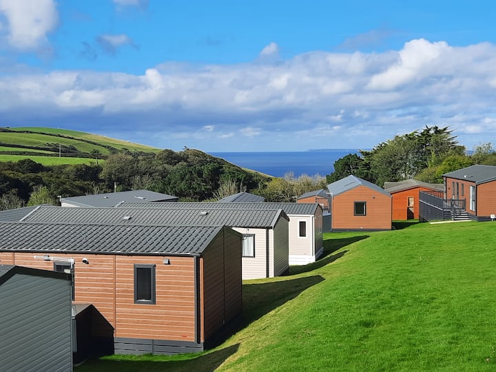 Beautiful Caravan With Decking And Fabulous Views - Woolacombe