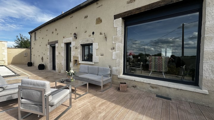 Le Refuge De Céoby - Longère & Piscine - Nièvre