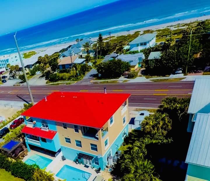 Breathtaking Views Private Beach House Heated Pool - Cocoa Beach, FL