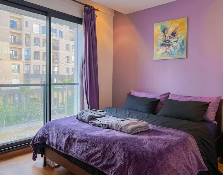 Modern 2 Br Apartment In Prestigia - Rabat